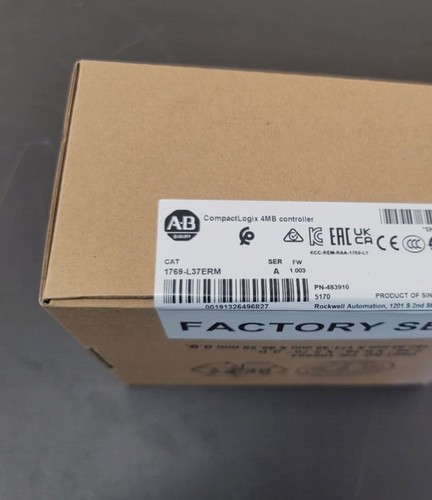 Allen-Bradley 1769-L37ERM compact logix processor New Factory Sealed | eBay