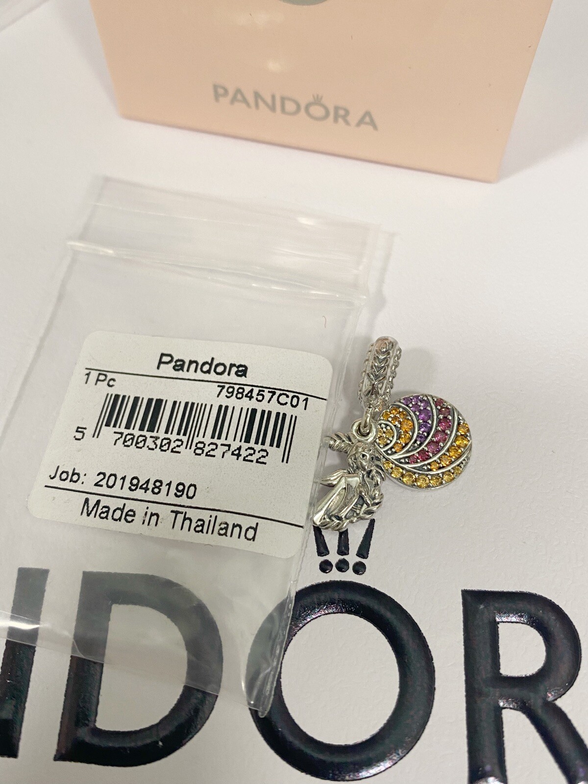 Genuine Pandora Disney Frozen Anna Dangle Charm Item No. 798457C01 ...