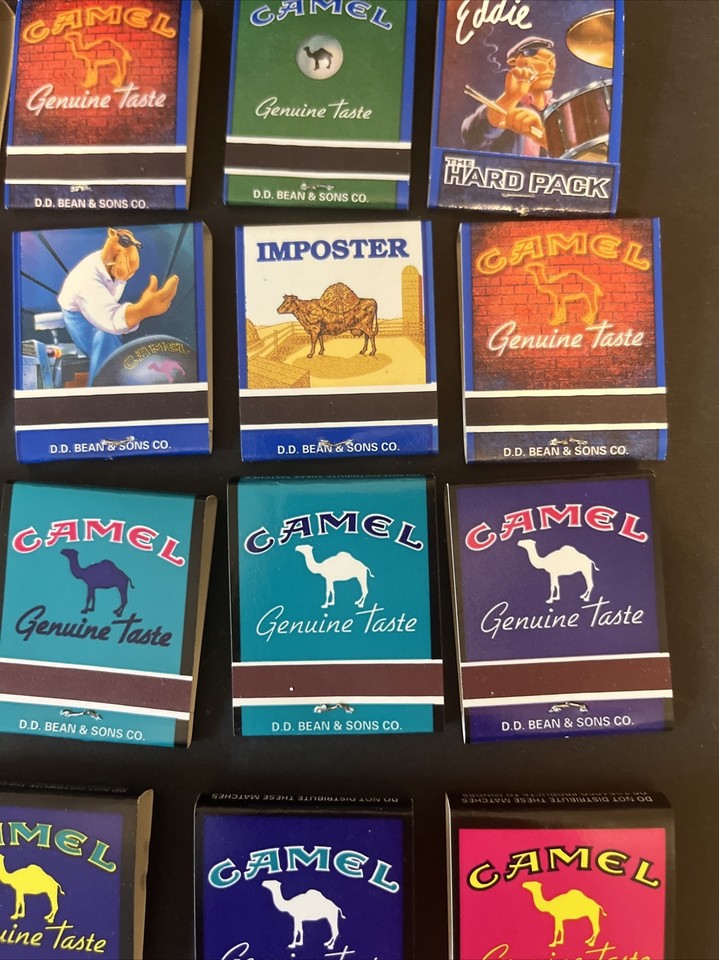 Lot Of 20 Vintage Unused FULL Camel Matchbooks Matches From 1991-2008 ...