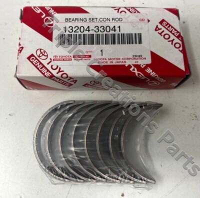 Toyota Genuine 13204-33041 Bearing Set Connecting Rod 1320433041 OEM | eBay