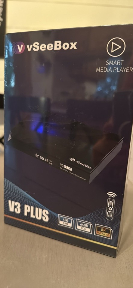 Authorized Distributor — vSeeBox V3 Plus Android TV Box | New / Sealed ...