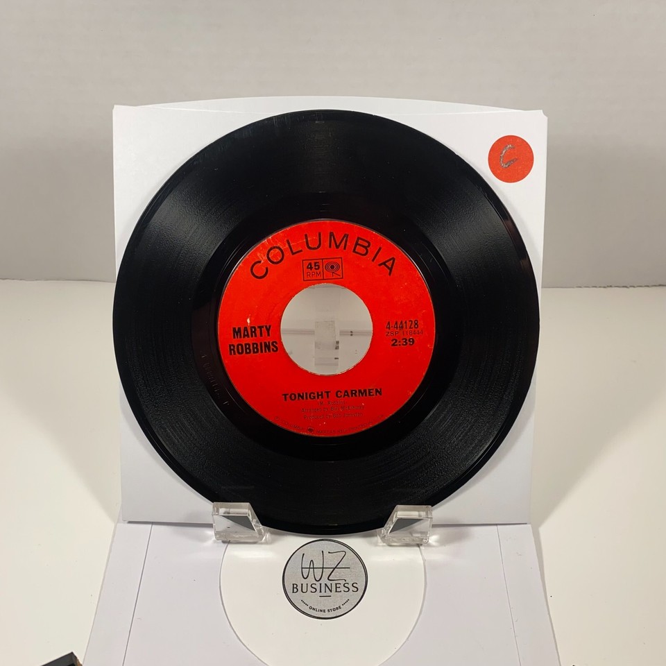 Marty Robbins – Tonight Carmen/Waiting In Reno Columbia – 4-44128 | eBay