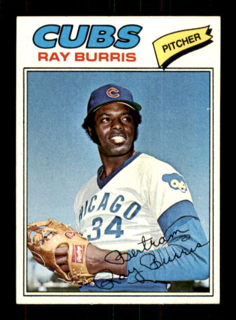 1977 Topps #190 Ray Burris EXMT/NM Cubs 228899 | eBay