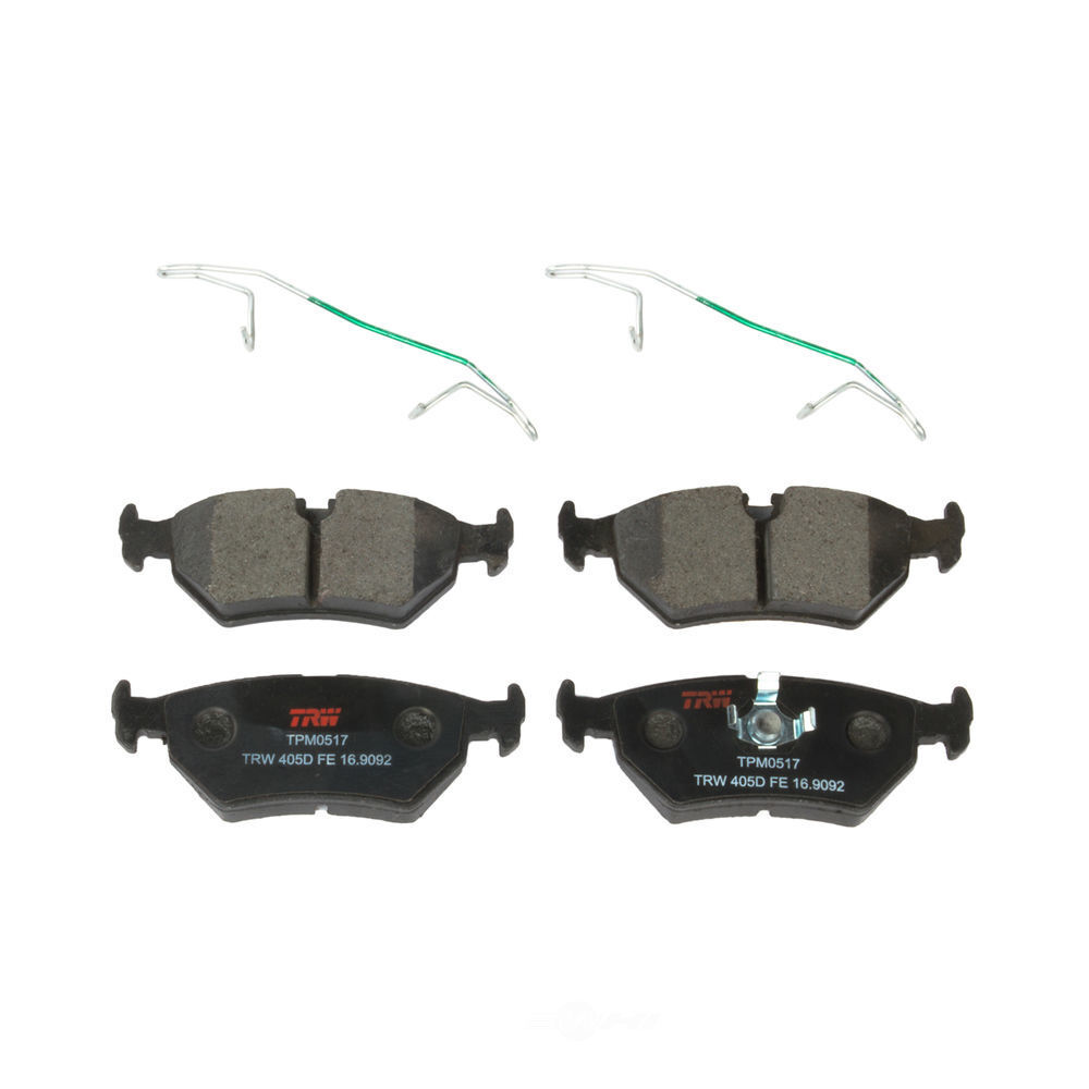 Disc Brake Pad Set-Premium Disc Brake Pad TRW TPM0517 for sale online ...