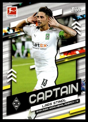 2021 TOPPS BUNDESLIGA TEAM CAPTAINS SOCCER CARD LARS STINDL #TCLS ...