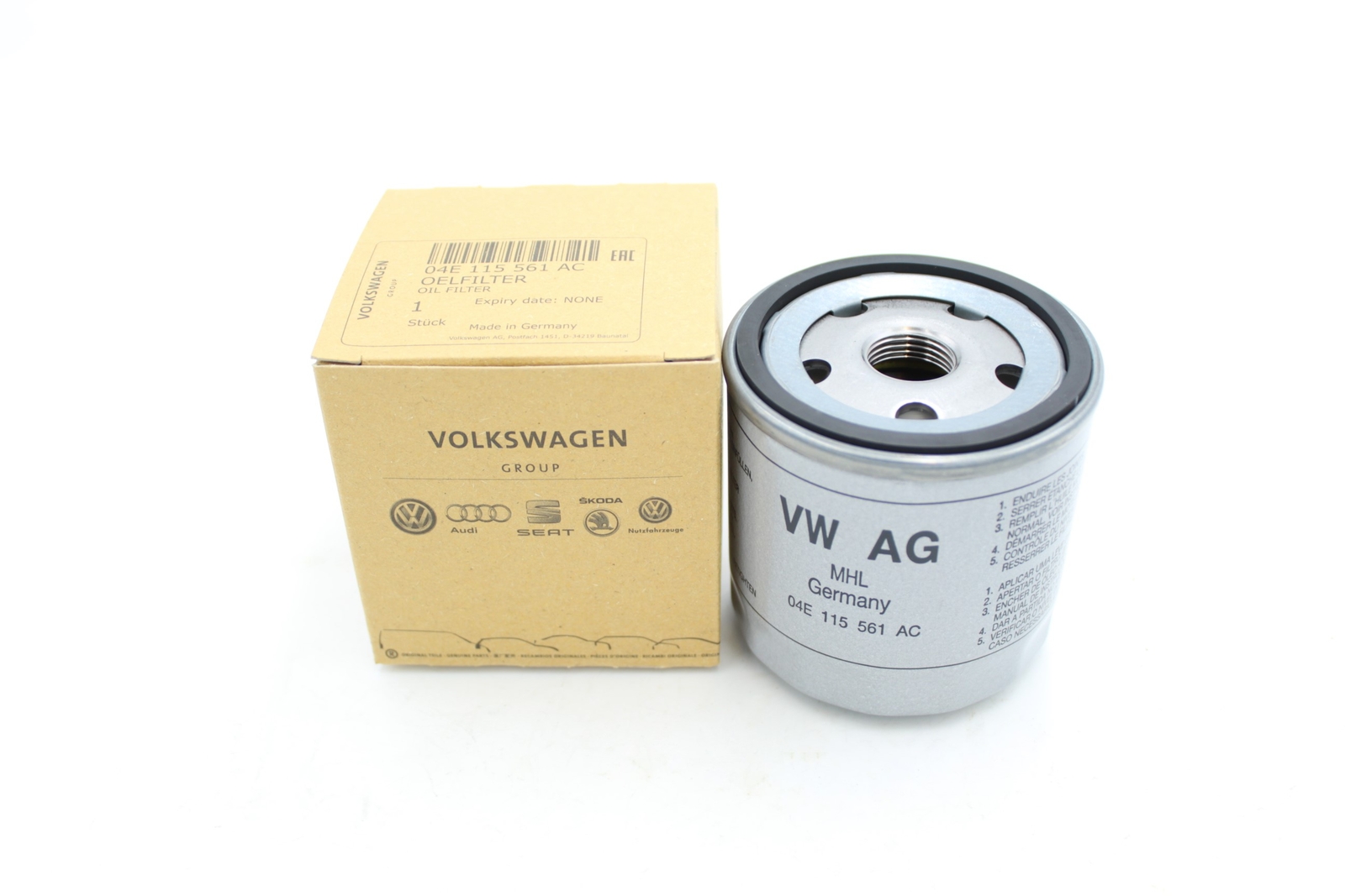 Original VW Audi Škoda Ölfilter 04E115561AC -NEU- | eBay