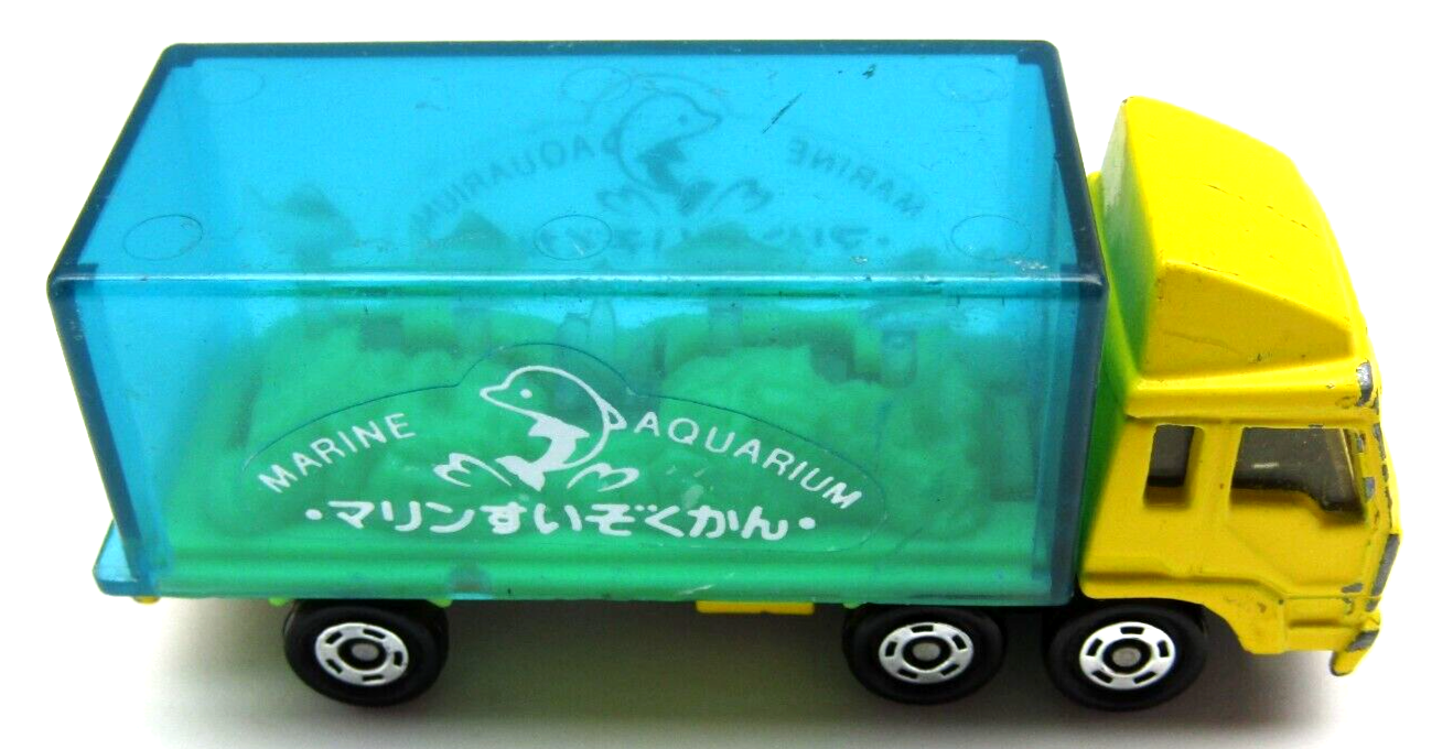 Tomica 1988 Fuso Truck Marine Aquarium Semi 1/102 Scale Diecast ...