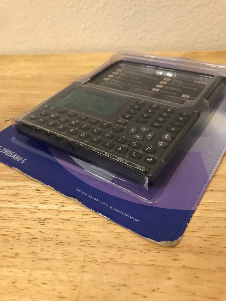 Vintage Casio SF-3905Abu-s Digital 128kb (Memory) Diary Brand New ...