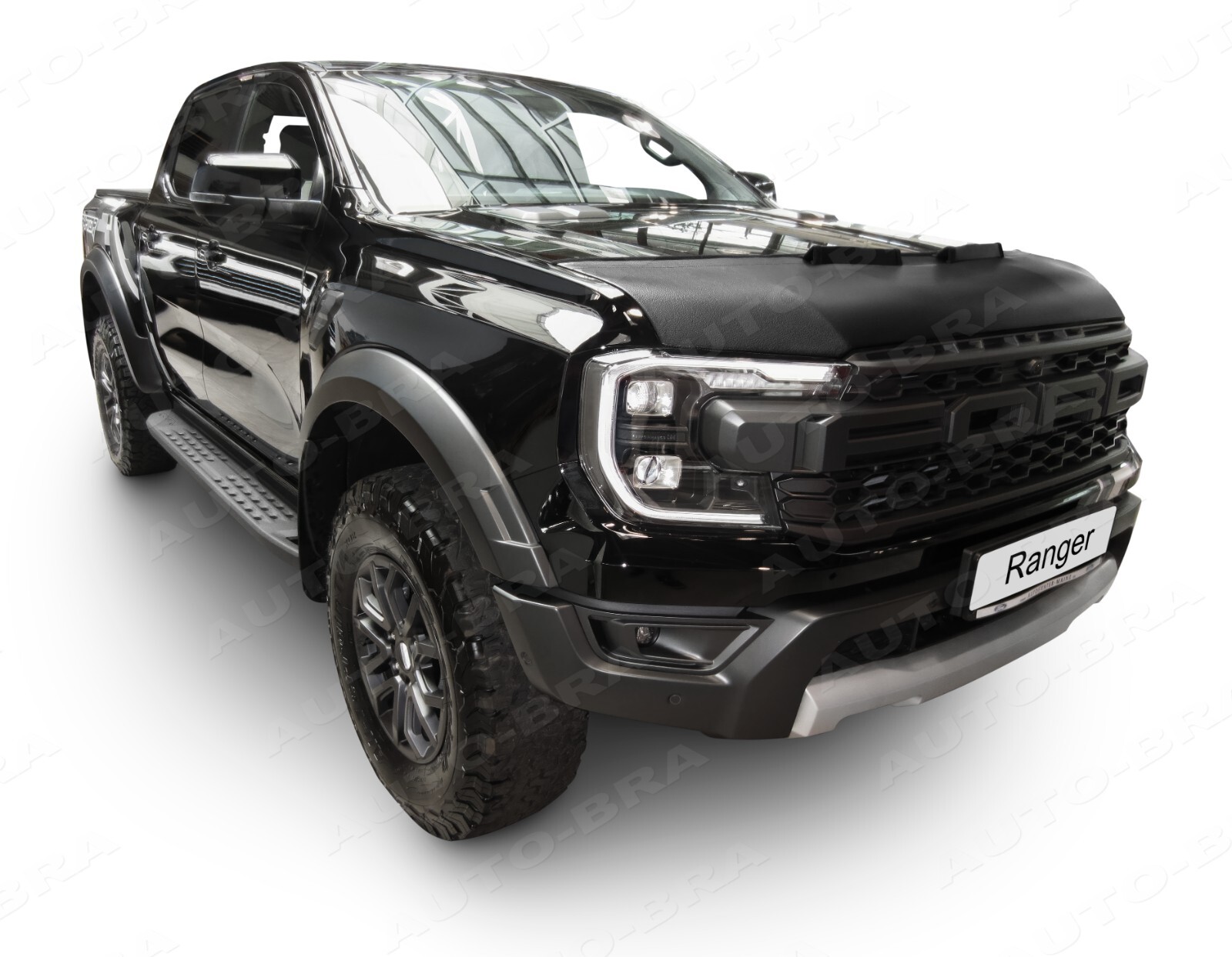 Bonnet BRA für Ford Ranger - Raptor ab 2022 Steinschlagschutz Haubenbra ...