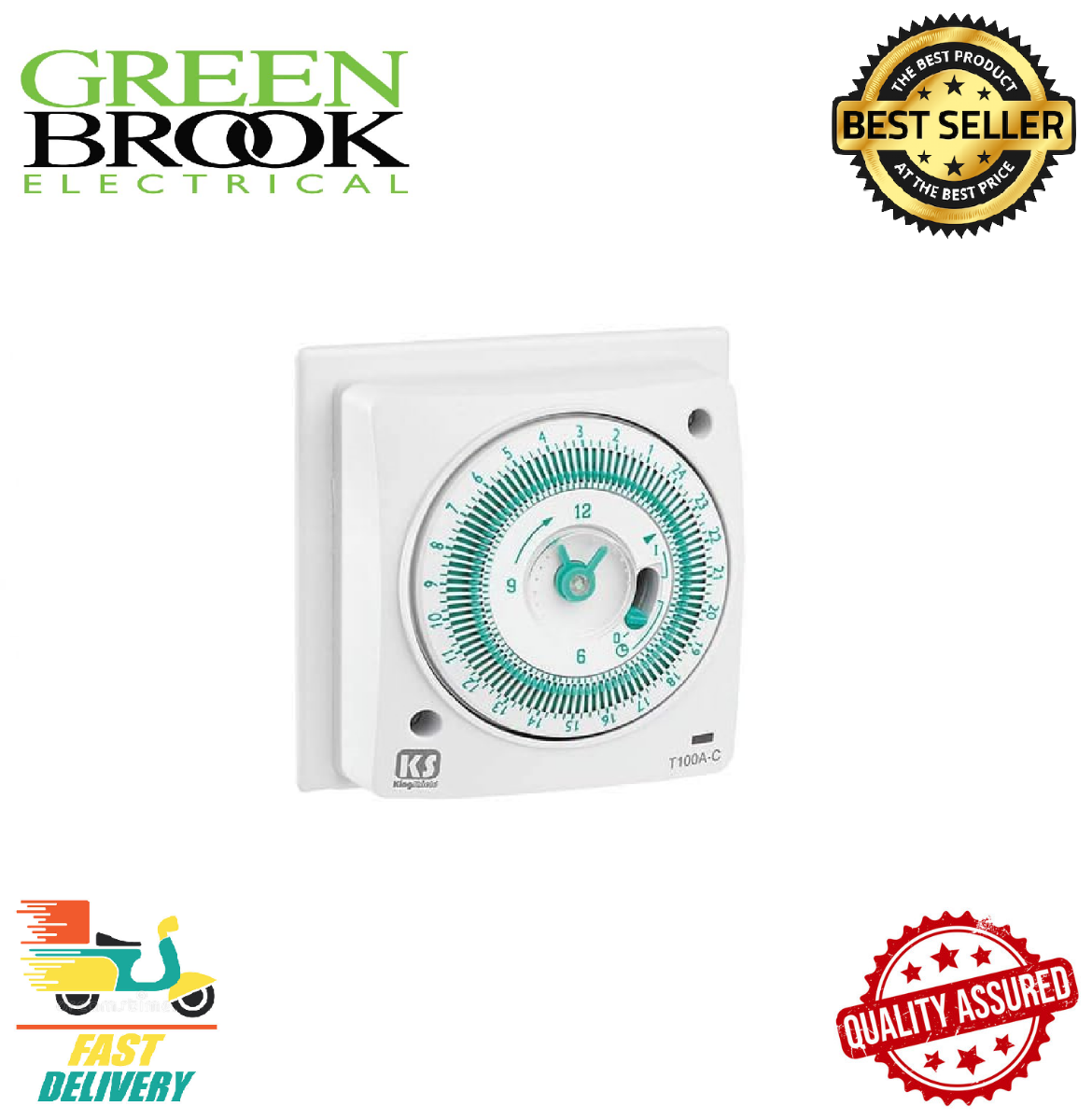 GreenBrook Kingshield 24hr Mechanical Timer T100a-c for sale online | eBay
