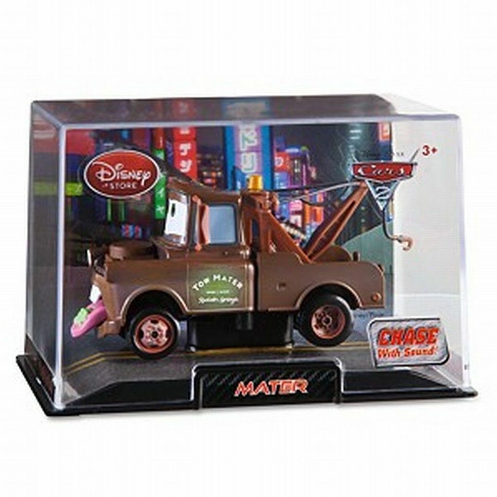 Disney Pixar Cars Diecast 1/43 Wasabi Mater with Sound & Sushi Chefs Loose.