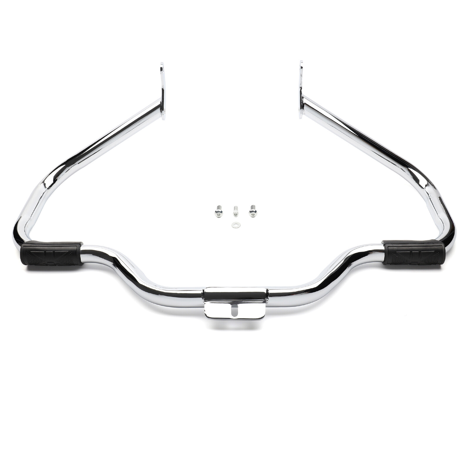 Mustache Highway Crash Bar Engine Guard For Harley Softail FLSTF FLSTN ...