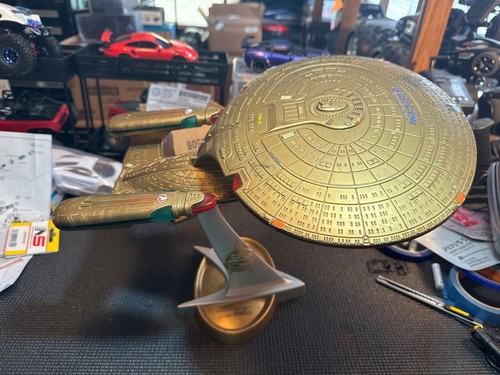 Star Trek U.S.S. Enterprise NCC-1791-C Comic Con 2019 Gold edition | eBay