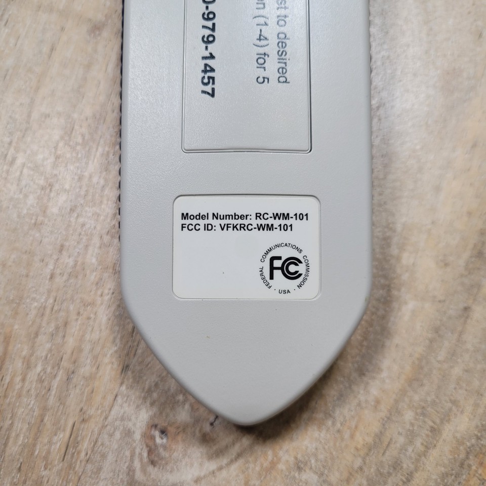 Tempur-Pedic TEMPUR Advanced Ergo System Wireless Remote Control RC-WM ...