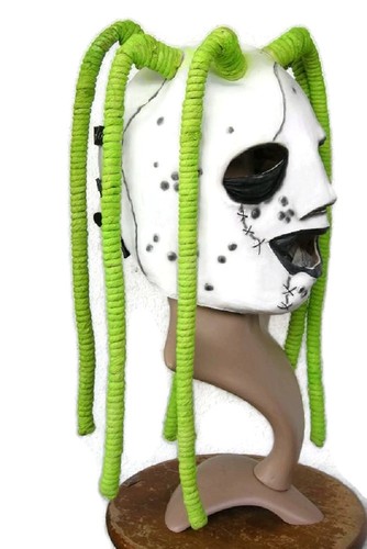 Slipknot Corey Taylor style IOWA Latex Dreadlock MASK Dreadlock ...