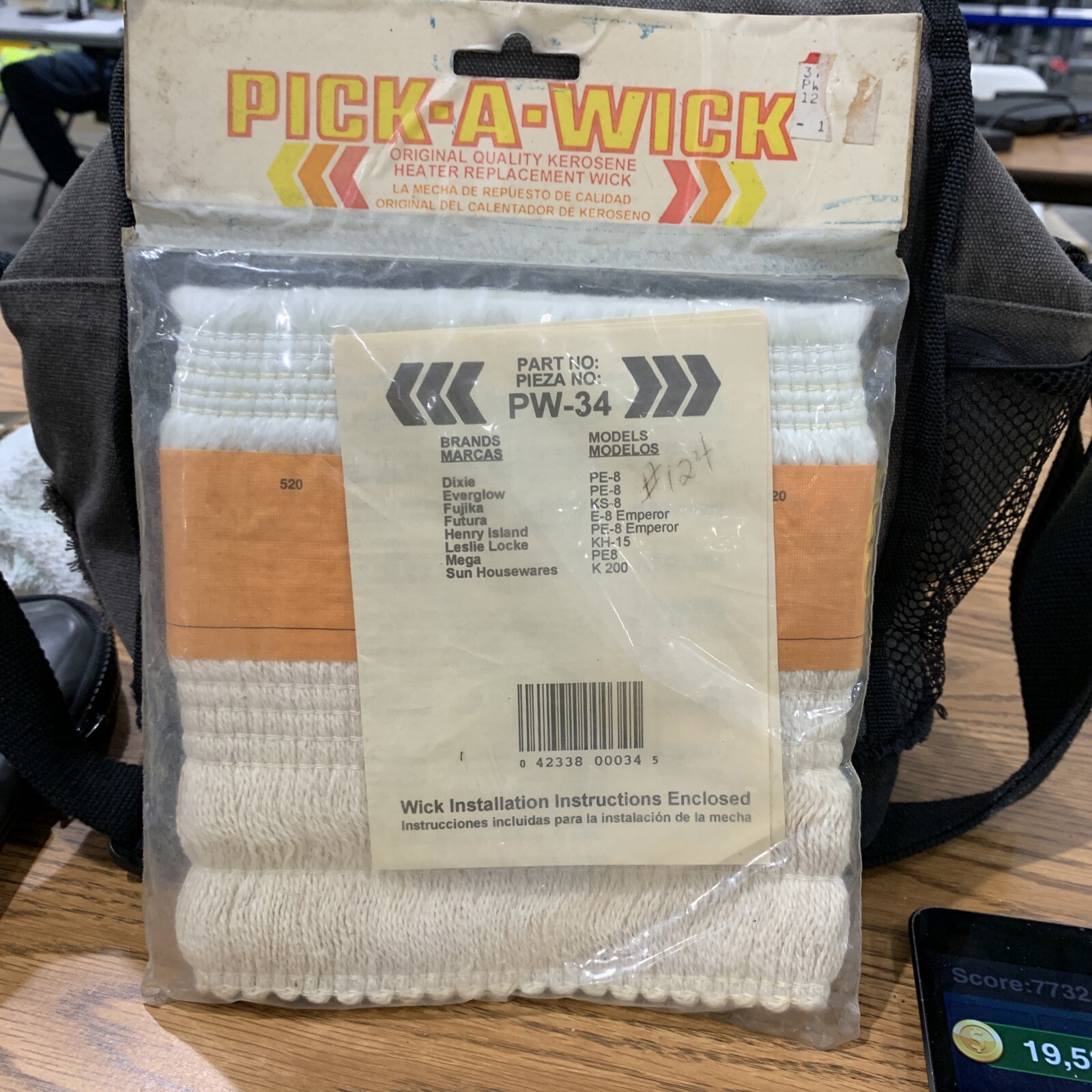 Kerosene Heater Replacement Wick Pick-A-Wick PW-34 | eBay