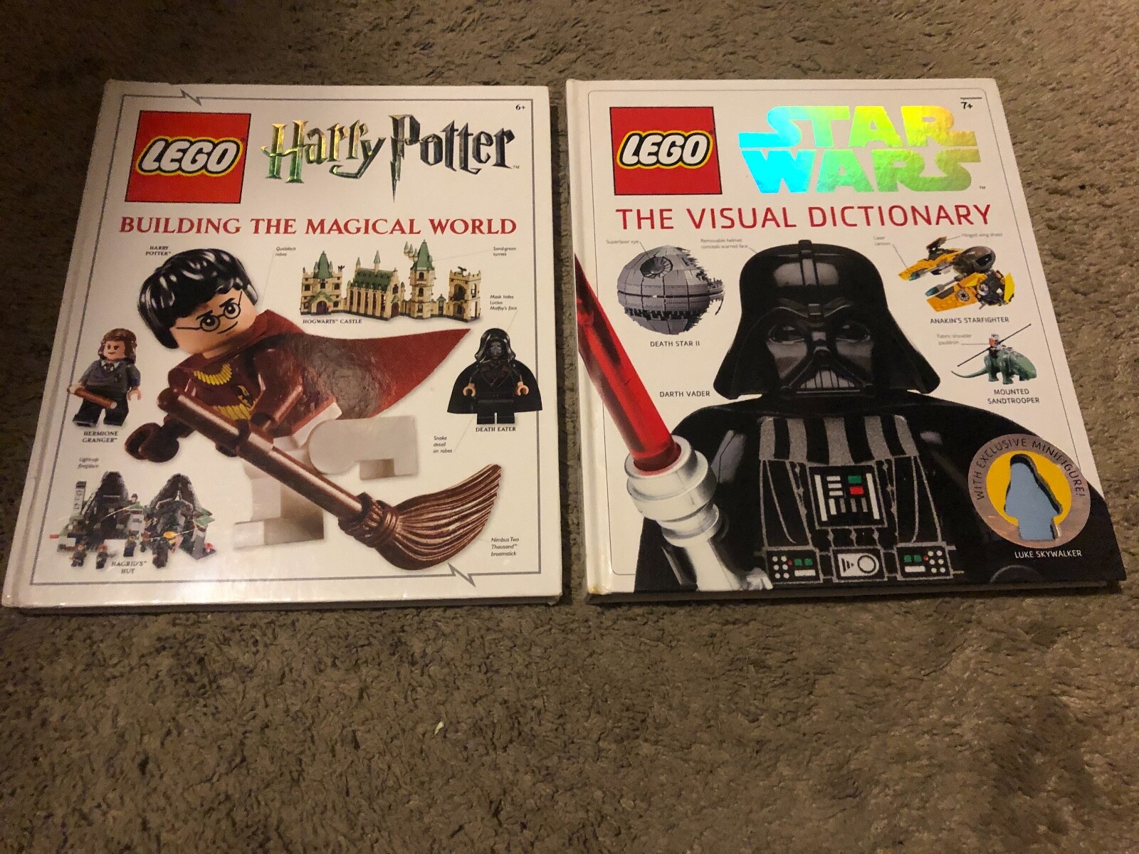 LOT OF 4 LEGO BOOKS, ULTIMATE/HARRY POTTER/STAR WARS/MINIFIGURE STICKER ...