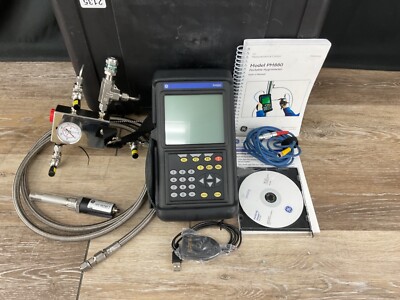GE PM880 Portable Hygrometer Set 141-080-460 Sample System Moisture ...