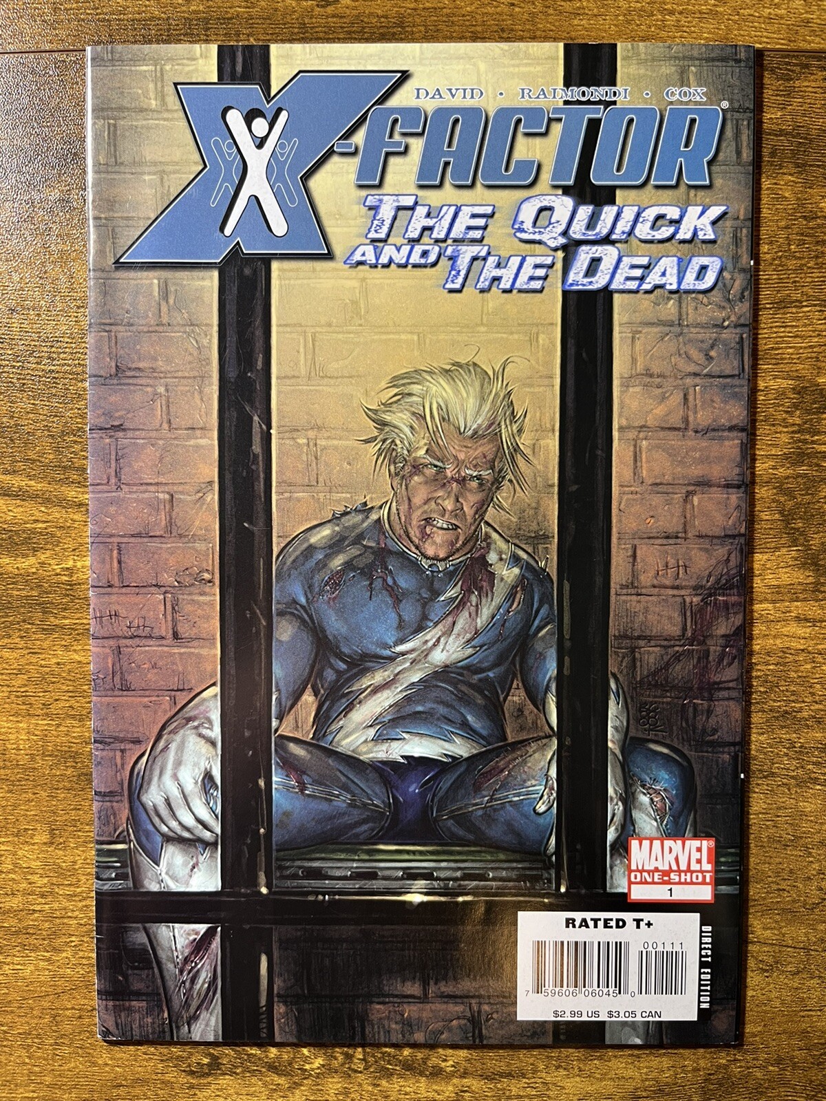 X-FACTOR: THE QUICK AND THE DEAD 1 ONE-SHOT QUICKSILVER PETER DAVID MARVEL 2008 | eBay