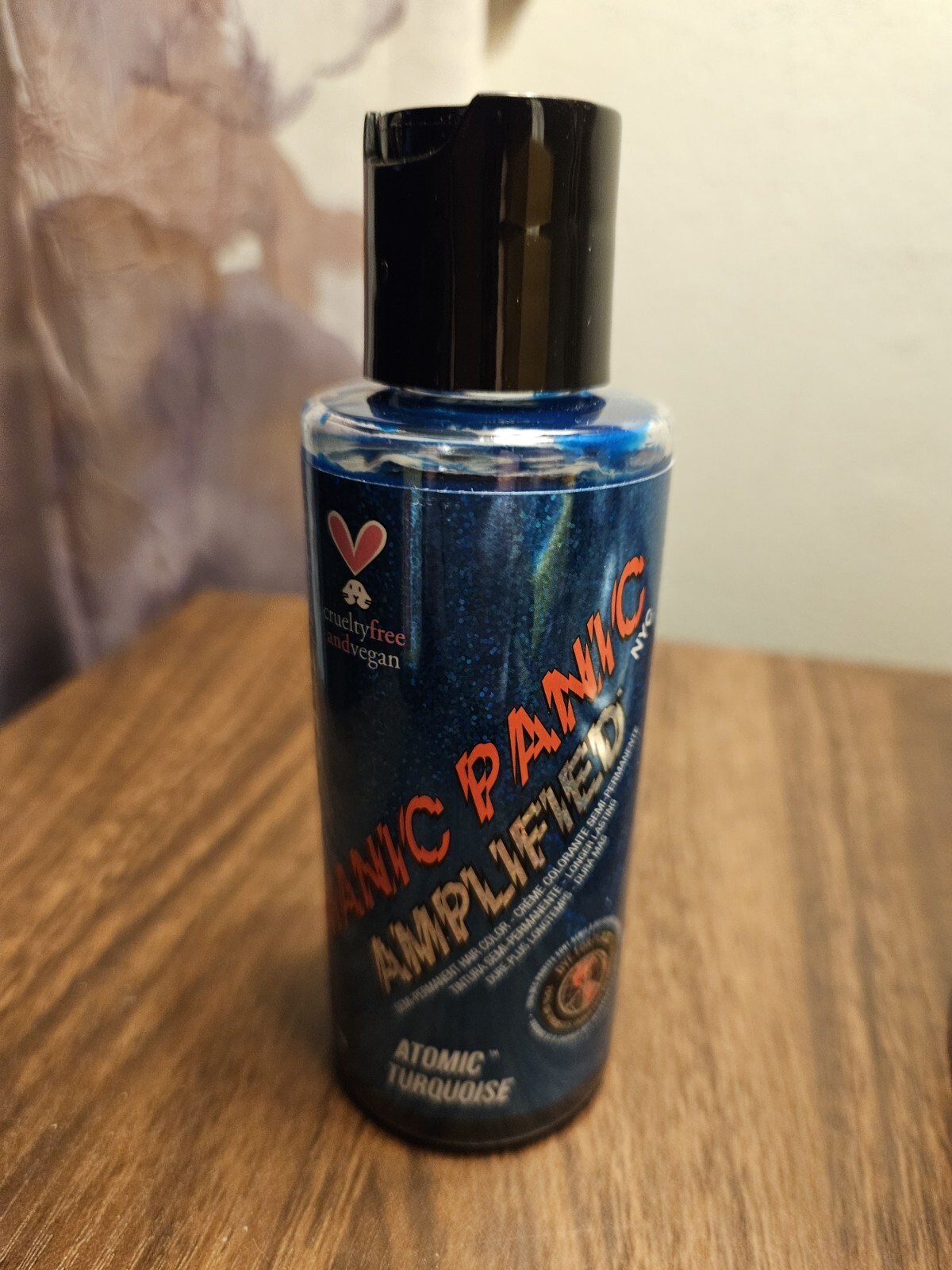 Manic Panic Amplified Semi-Permanent Hair Color Atomic Turquoise 2- 4oz ...