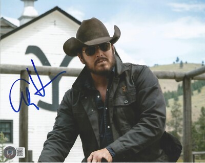 COLE HAUSER SIGNED YELLOWSTONE RIP DUTTON 8X10 PHOTO BECKETT BAS COA | eBay