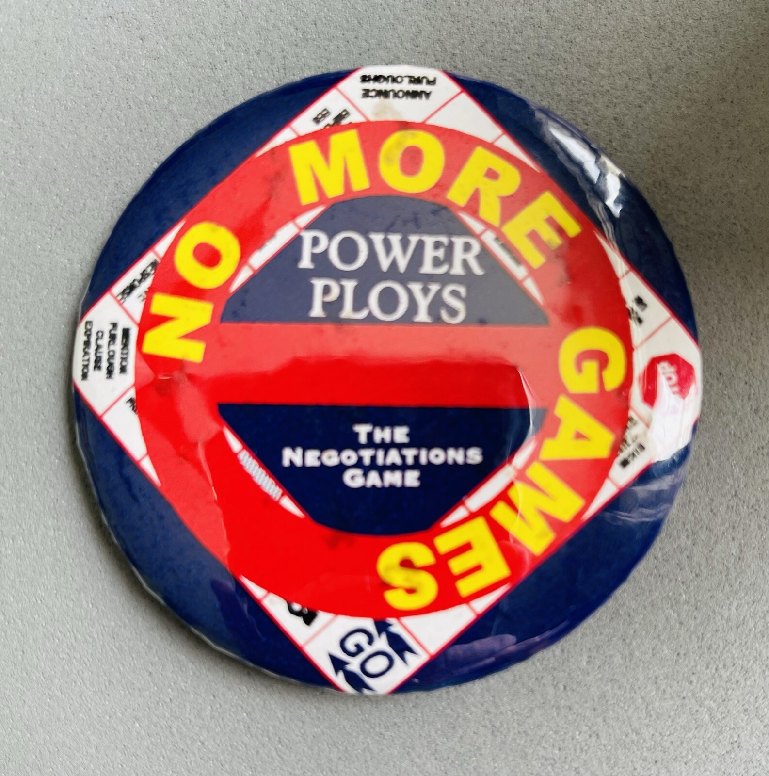 US Airways Airlines Pin - Back Button - Strike Button - No More Games ...