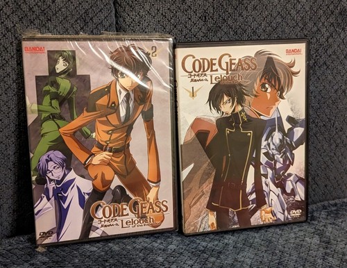 code geass lelouch of the rebellion Part 1 DVD Volumes 1 And 2 | eBay