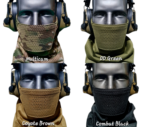 Tactical RAPTOR MK3 Airsoft Breathable Mesh Snood Mouth Protection ...