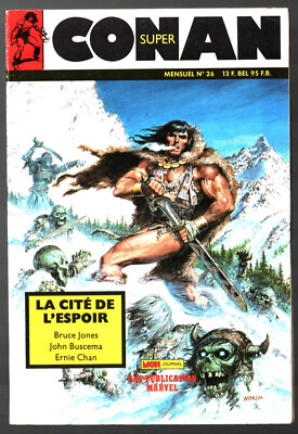 SUPER CONAN n°26 ¤ LA CITE DE L'ESPOIR ¤ 1987 MARVEL / MON JOURNAL | eBay
