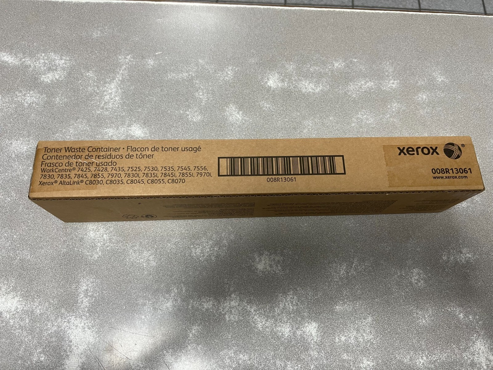 XEROX 008R13061 Original Waste Toner Container 7425 7428 7435 7525 7530 ...
