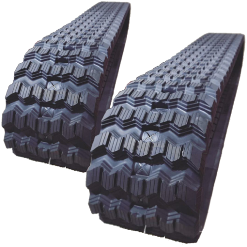 450x86x60 Z-LUG Zig Zag Rubber Tracks Qty 2 | eBay