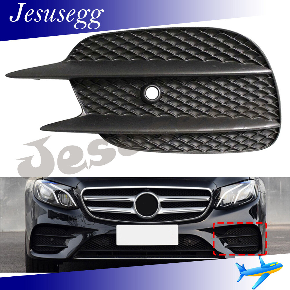 Bumper Grille Fog Light Cover Trim LH For W213 E200 E260 E300 E350 ...