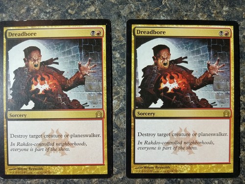 2x Dread Bore - Return to Ravnica - MTG - RARE | eBay