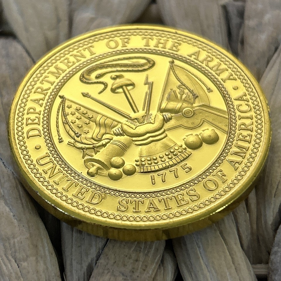 US Army MILITARY INTELLIGENCE Challenge Coin | eBay