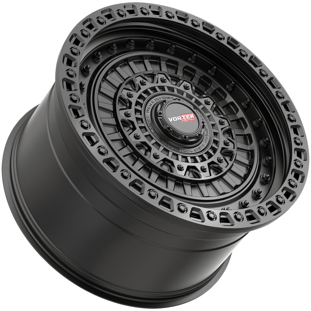 (Set-4) Vortek VRD-703 20x9 6x135/6x5.5" +12mm Matte Black Wheels Rims ...