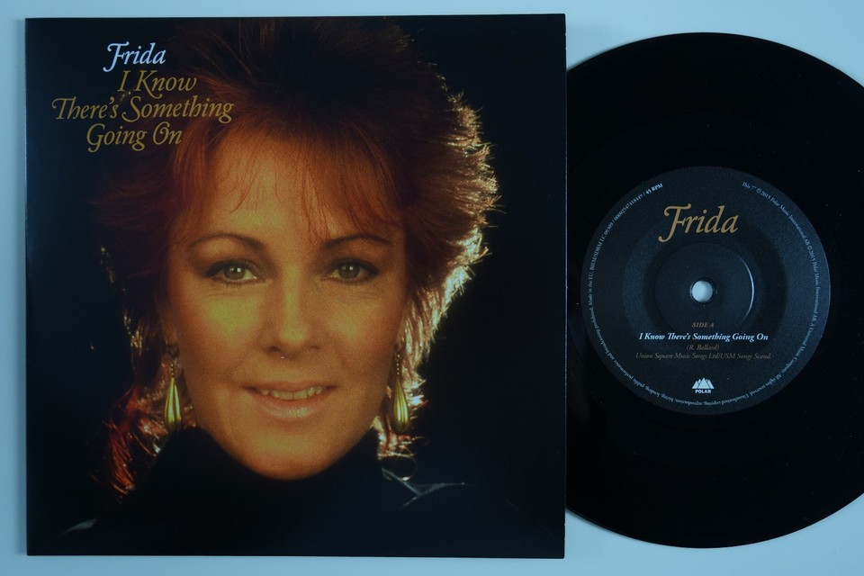 FRIDA Something's Going On RARE 2015 box set w/ 7" DVD CD BOOK signed ...