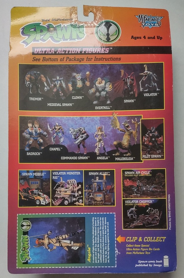 McFarlane Toys Spawn Gold Angela Limited Edition Action Figure NIB | eBay