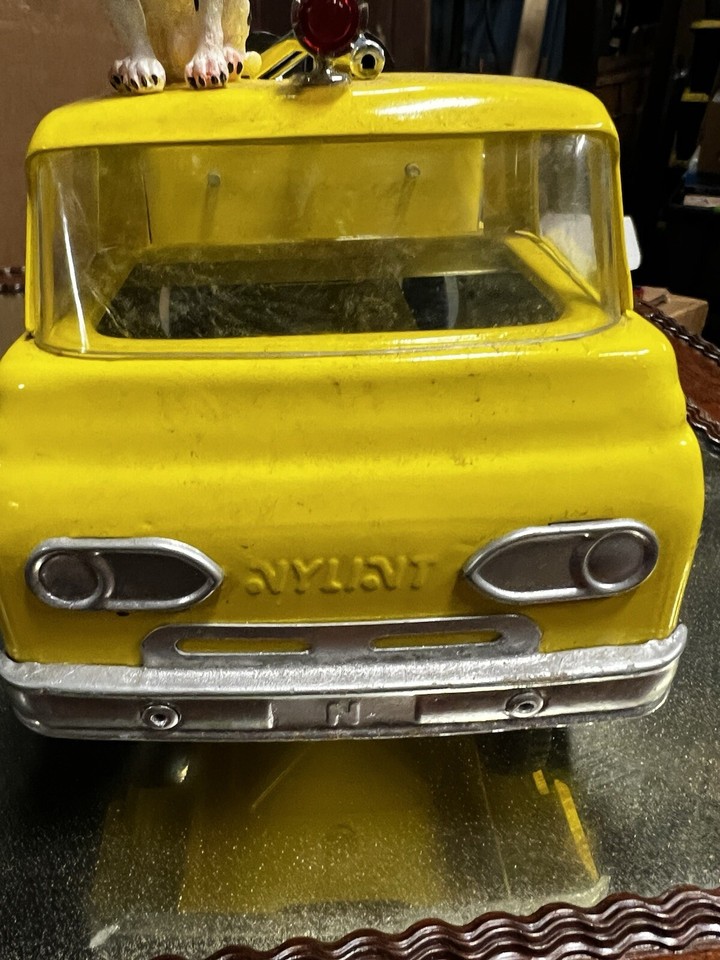 cool Vintage Nylint custom fire truck ladders & pup Yellow paint - 13 ...