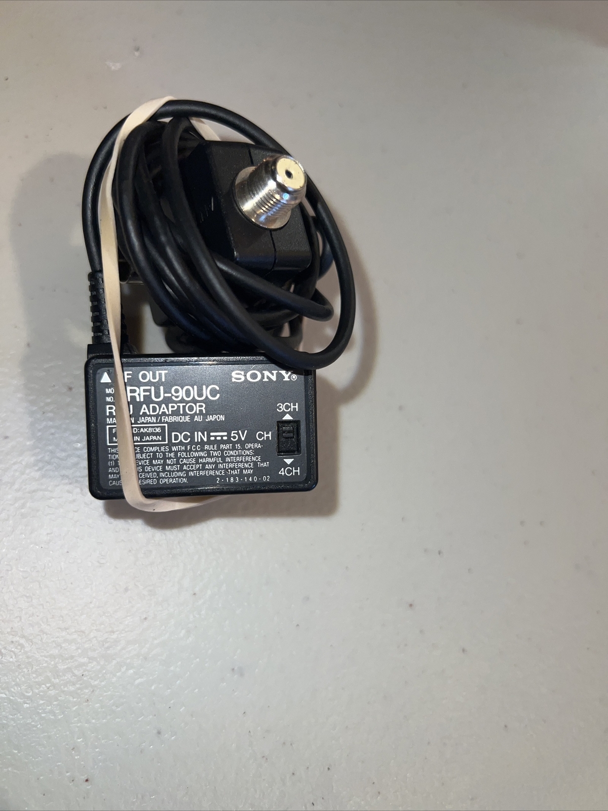 Sony RFU-90UC RFU Adapter for Sony Handycam Video 8 Camera | eBay