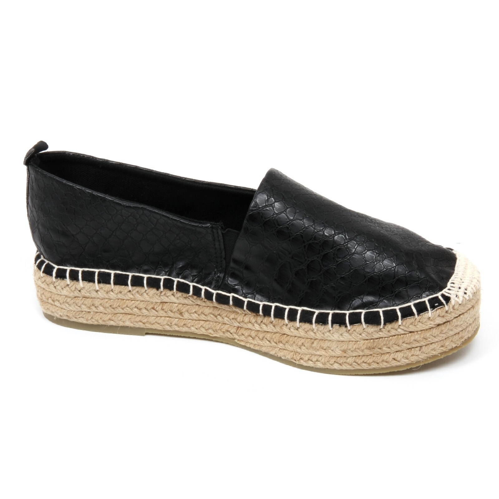 C6910 scarpa donna IMPERFECT espadrillas nero shoe woman | eBay