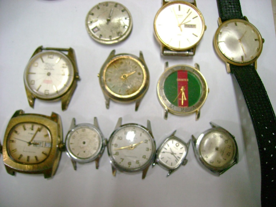MIX LOT VINTAGE MEN AND LADY WATCHES,PARTS OR REPAIR | eBay