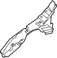 Genuine Nissan Apron Reinforced F4180-4BAMA for sale online | eBay