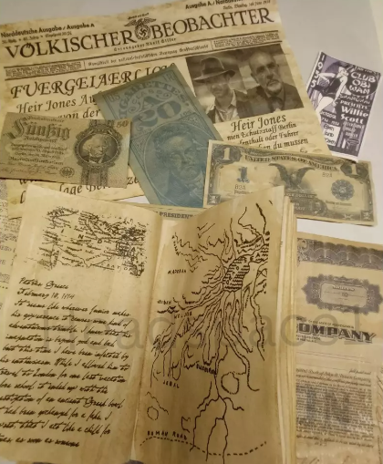 Indiana Jones Grail Diary AND Holy Grail - Realistic Artist Made ...