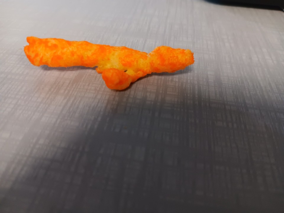 cheeto shaped like v*brating d*ldo, mint condition, super rare ...