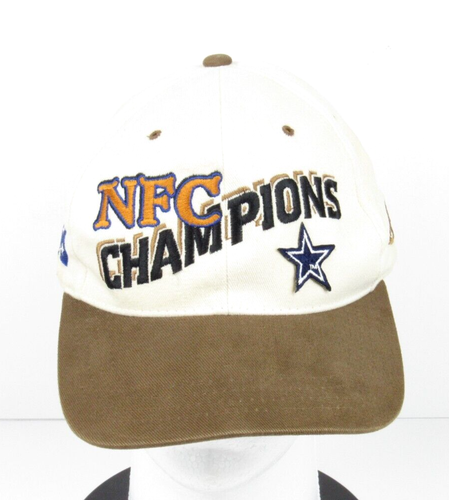 Dallas Cowboys NFC Champions 90s Embroidered Snapback 100% Cotton Twill ...