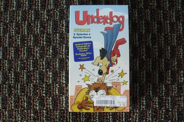 Underdog Vs. Overcat (VHS, 2000) for sale online | eBay
