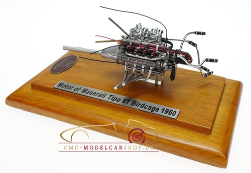 CMC M-126 1/18 Maserati Birdcage Tipo 61 Engine Diecast Model with ...