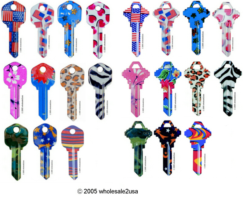 Wholesale 22 Keys Locksmith Assortment Blanks KW1 & SC1 | eBay