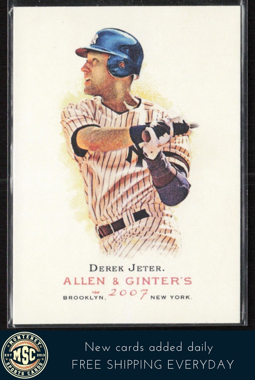 Derek Jeter 2007 Topps Allen & Ginter #150 New York Yankees | eBay