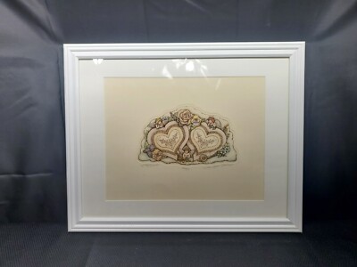 Alice Scott-Morris "Angel Hearts" Signed Etching #89/350 20"x16" | eBay